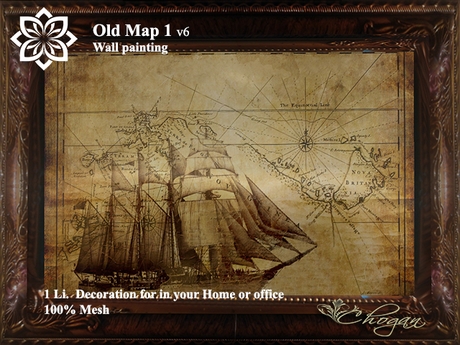 Second Life Marketplace - Cho*= Old Map 1 C/m v6